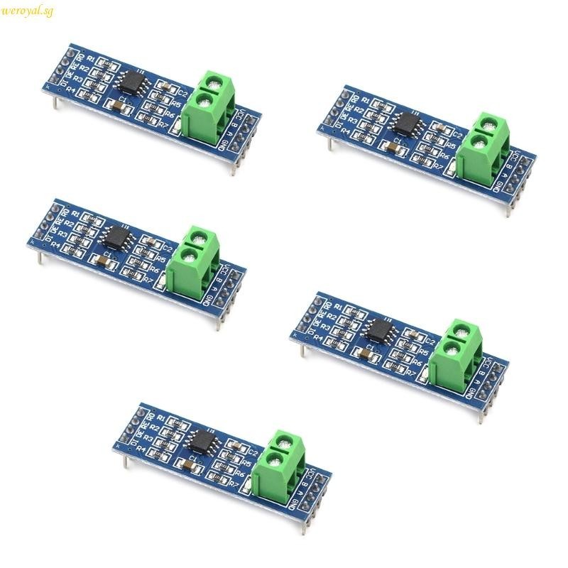 weroyal MAX485 RS485 Transceiver Module TTL UART Serial to RS485 Instrument Interface | Shopee ...
