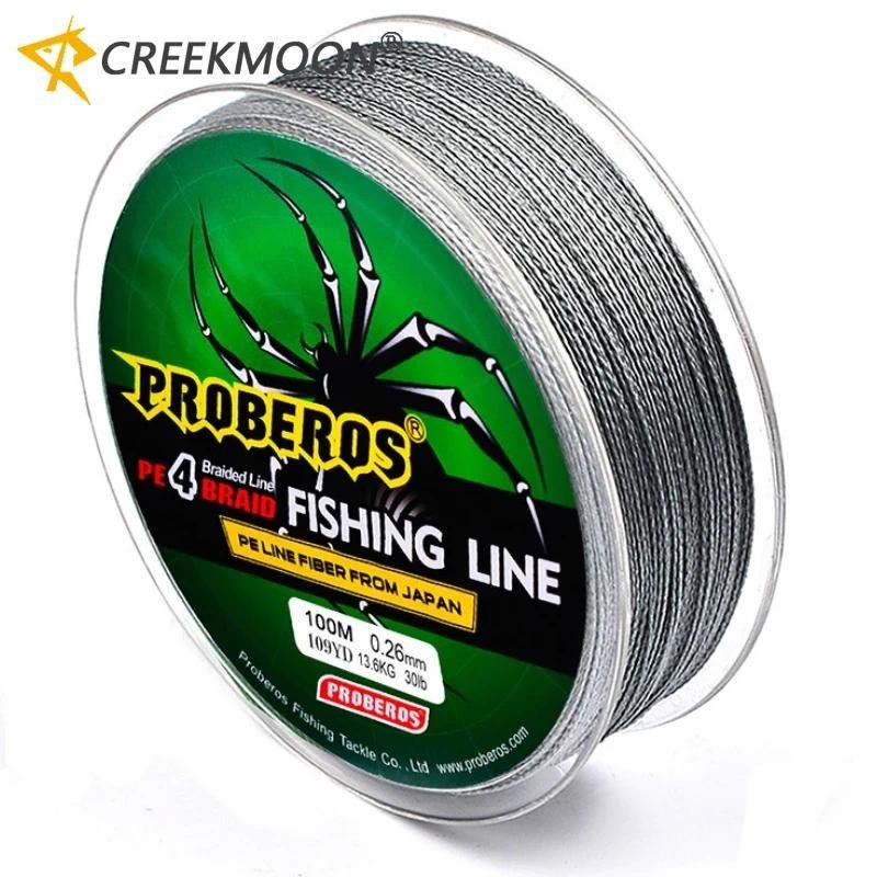 100M 0.1mm-0.6mm Braided Fishing Line 6LB-100LB Japan PE Weave ...