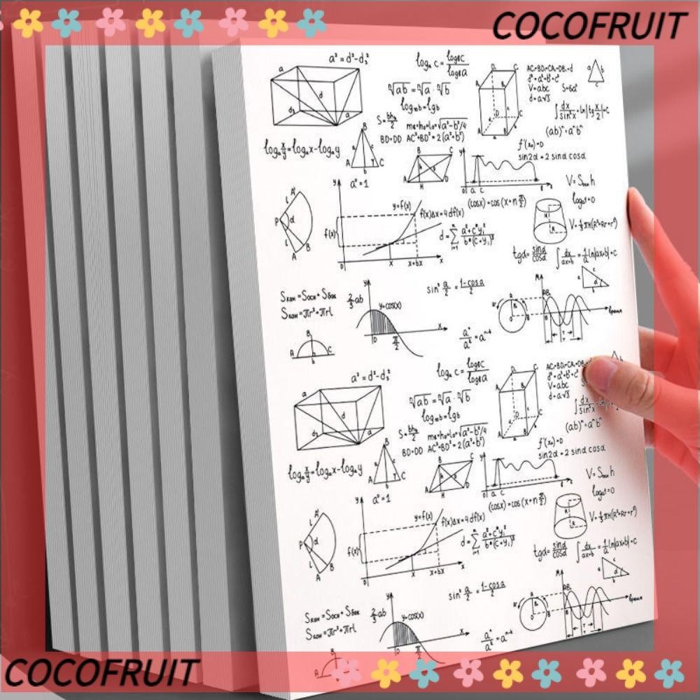 COCOFRUIT Blank Draft Paper, 40/100 Sheets Grids/Blank Calculation ...