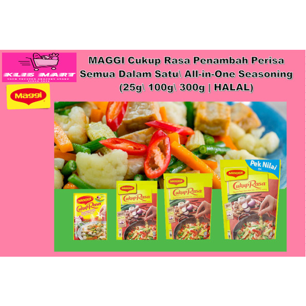 Maggi Enough Taste Enhancer Flavor All in One\ All-in-One Seasoning ...