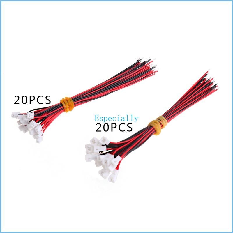 ESP 20Pair Micro JST PH 1 25 2 PIN Male Female Plug Connector With Wire ...