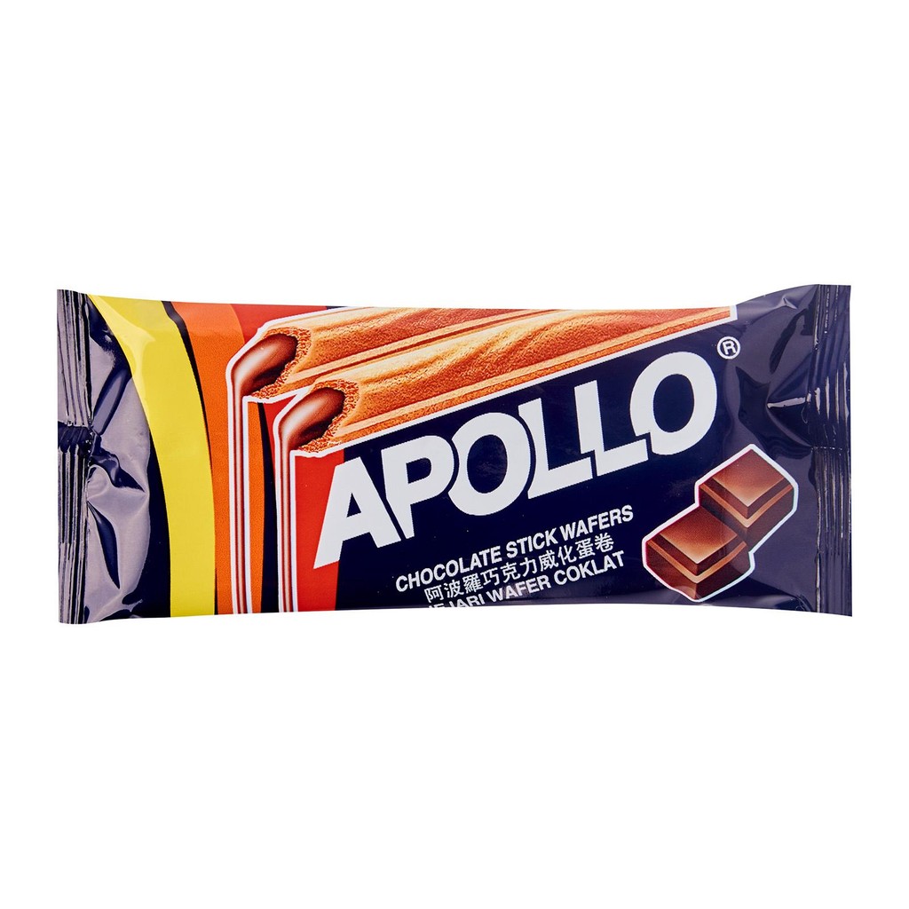 APOLLO WAFER STICK CHOCOLATE 30SX11G | Shopee Singapore