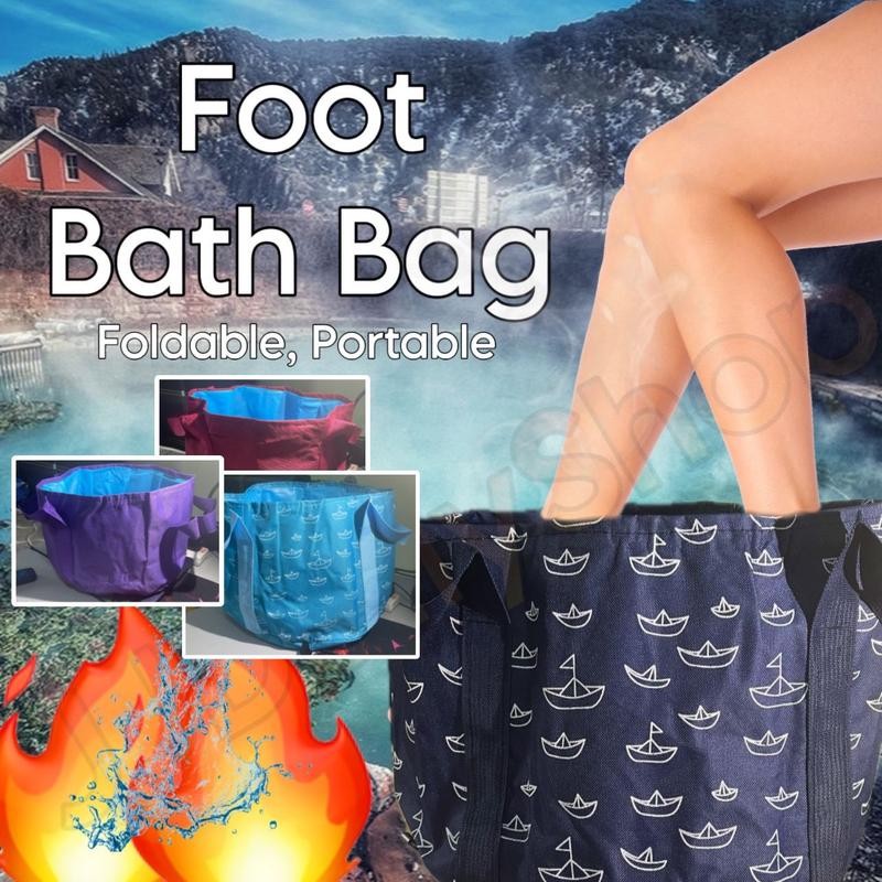 [SG Ready Stock] Random Design Travel Size Foldable Basin for Foot Bath ...