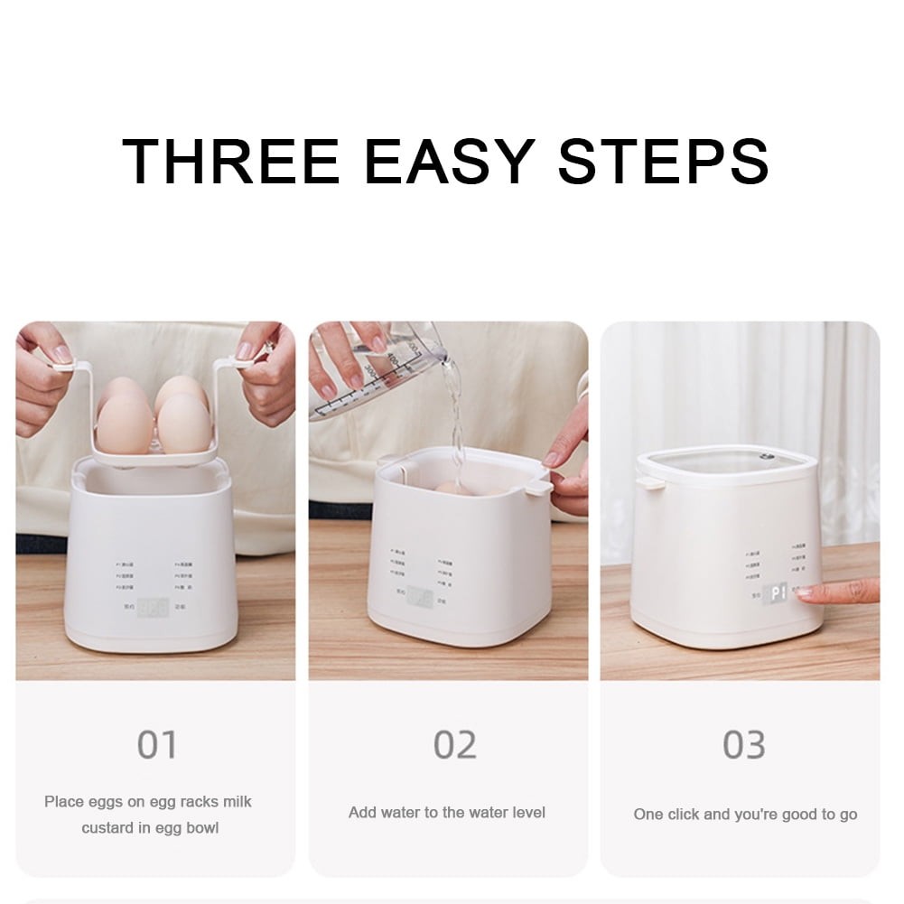 【SG STOCK】Intelligent egg boiler automatic power off household small ...