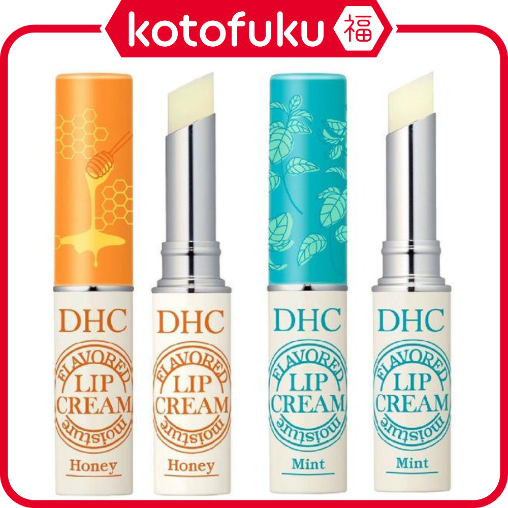 DHC Flavored Moisture Lip Cream Honey / Mint (1.5g) | Shopee Singapore
