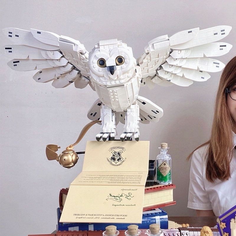 Luxury Lego Harry Potter Series Building Blocks Heidewei Owl ...