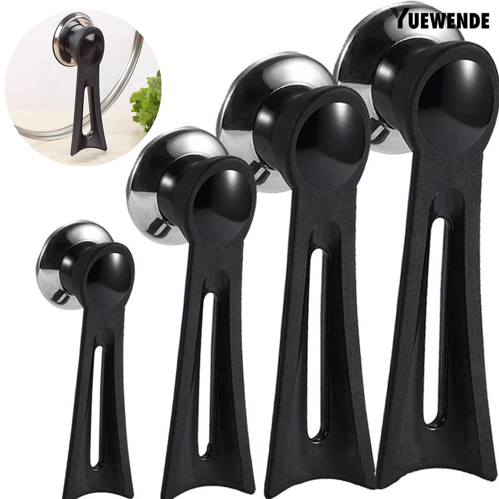 【YW】Pot Cover Knob Handle Universal Heat Insulation Replacement Plastic ...