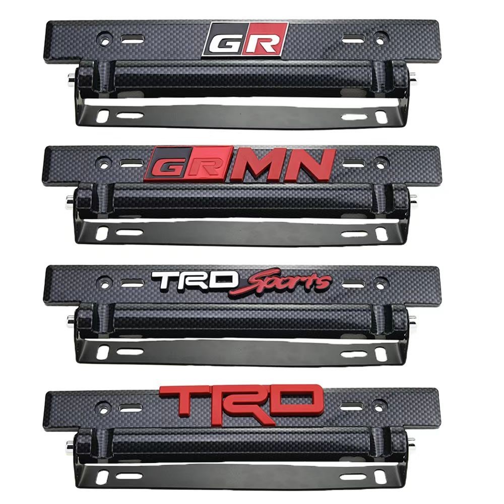 RIO Universal Adjustable Tilting Plate Holder 3D Emblem Car License ...