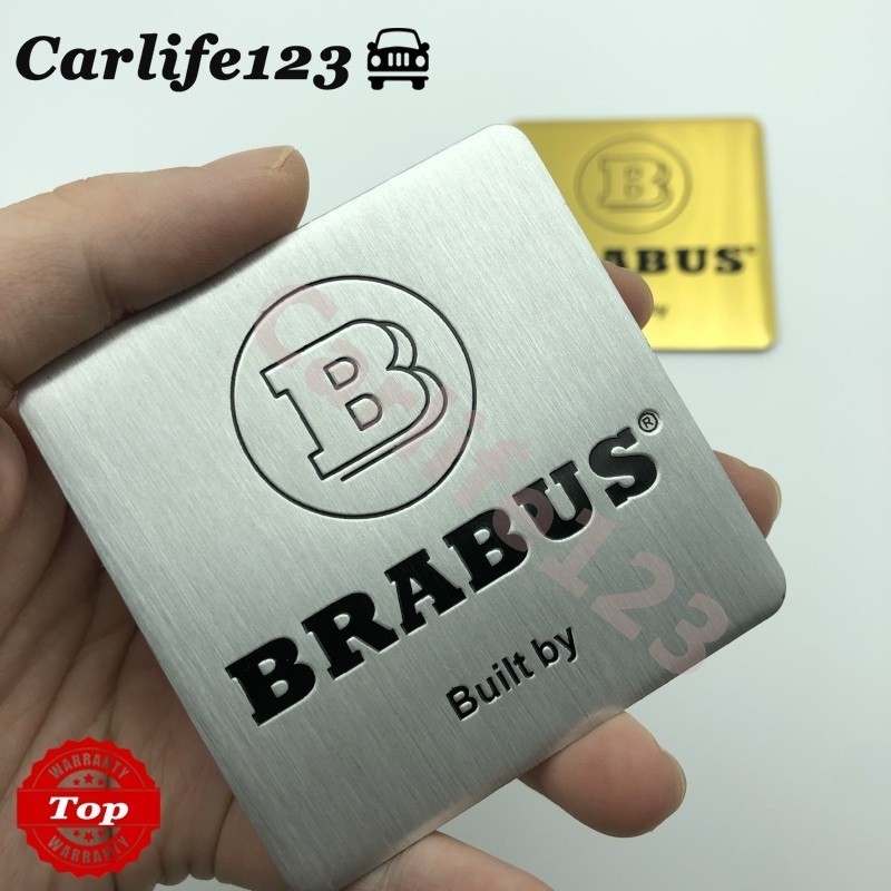 Mercedes Benz G-Class BRABUS B Logo Car Front Engine Emblem Sticker ...