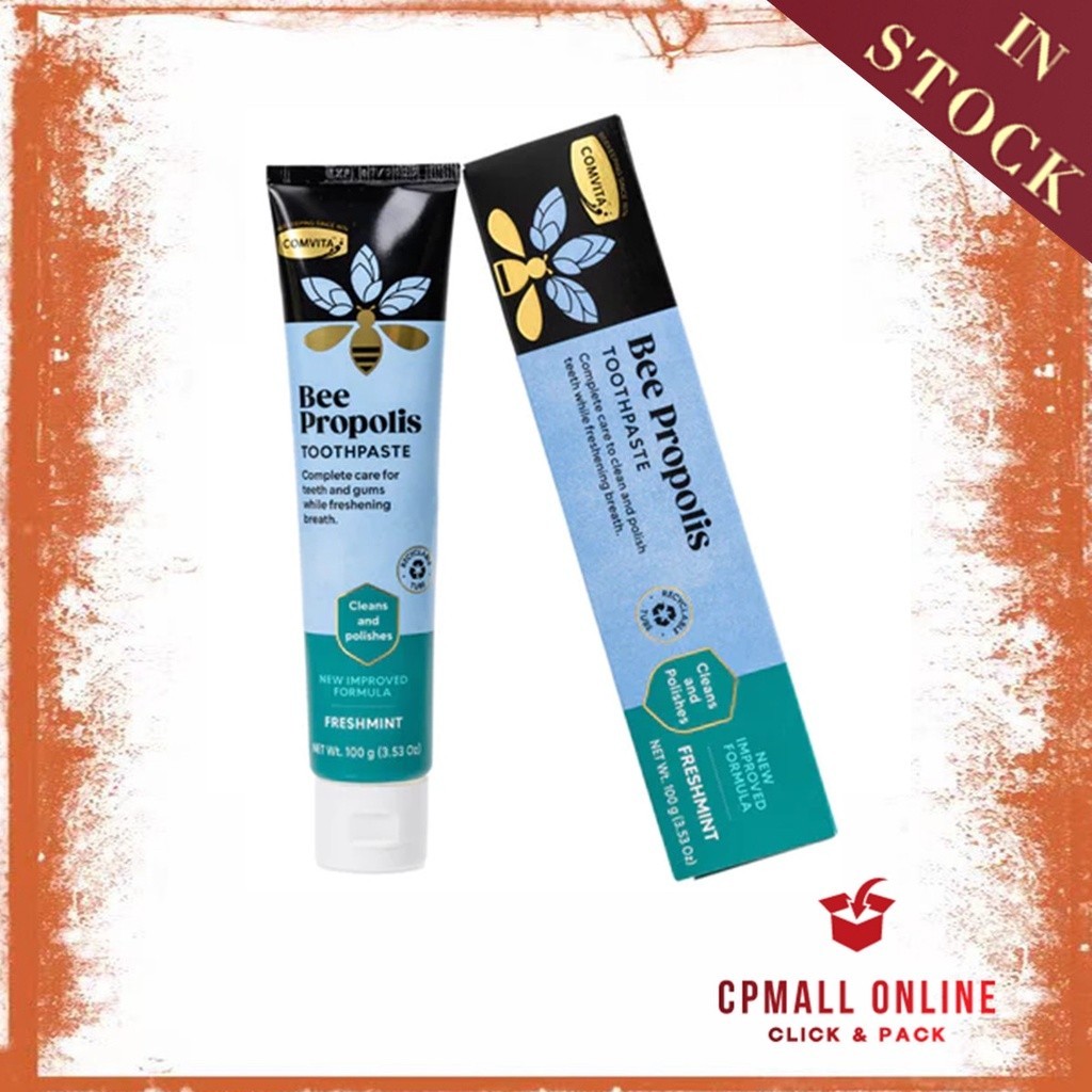 [Expiry Date: 08/2027] Comvita Bee Propolis Toothpaste Cleans ...
