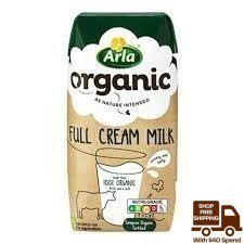 Arla Organic Full Cream UHT Milk 200ml | Shopee Singapore