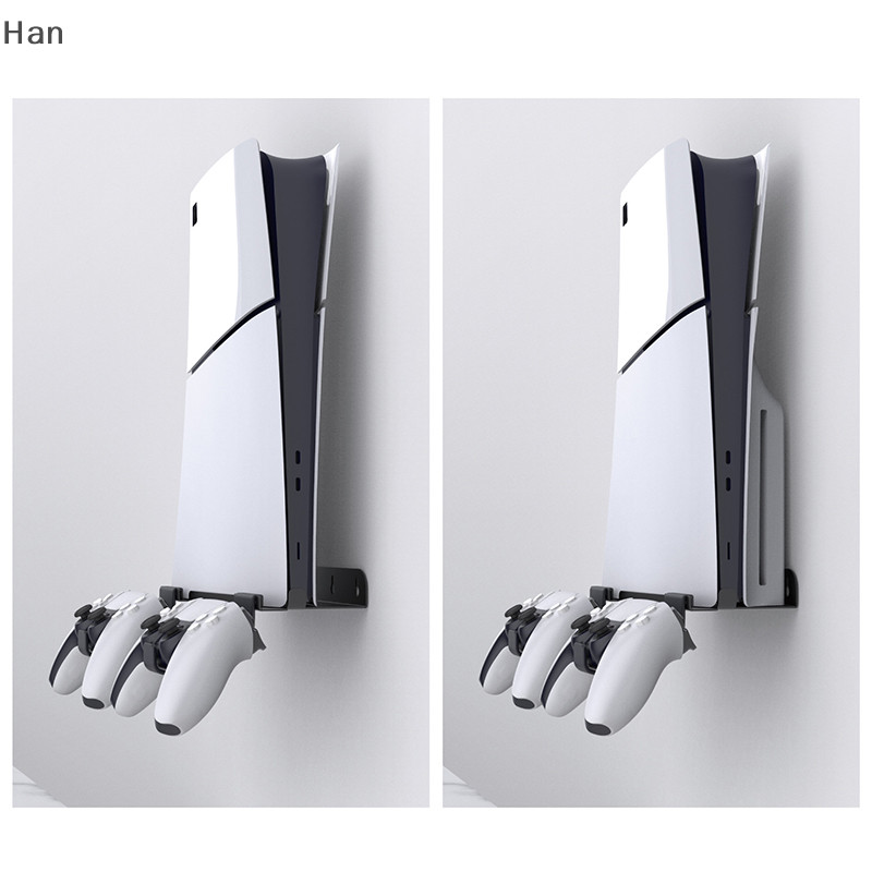 Han Wall Mount Kit For Playstation 5 Slim Console Space Saving ...