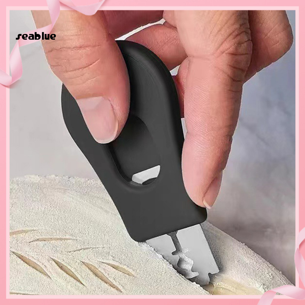 [SE] Bread Cutter with Ergonomic Handle Removable Scoring Blade for ...