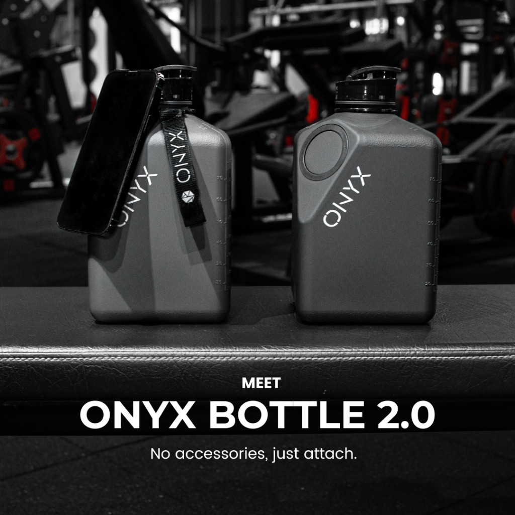 ONYX Bottle ver 2.0 - 2.7L Oversized Magnetic Water Bottle Fitness Gym BPA FREE Leakproof ...
