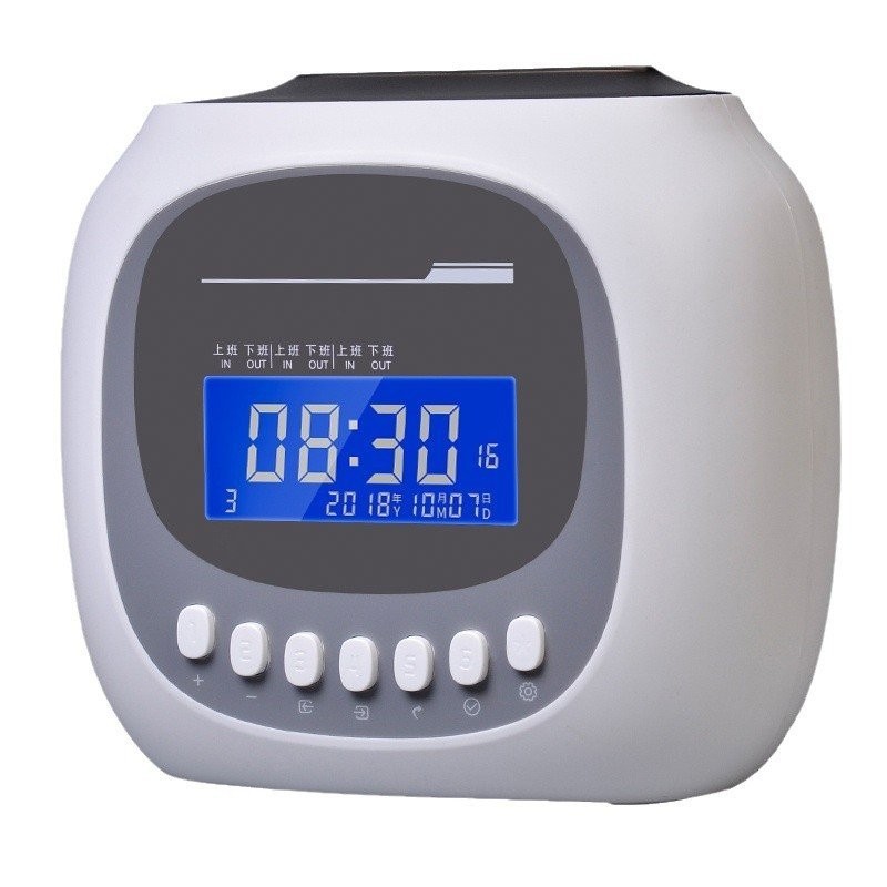 Attendance Machine Punch Card Machine Employee Punch Card Clock Card ...