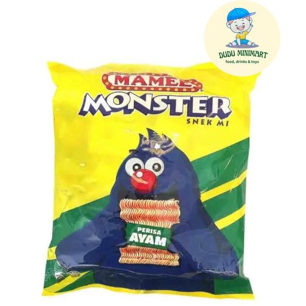 Mamee Monster Chicken Flavour Snack Noodles 25g | Shopee Singapore