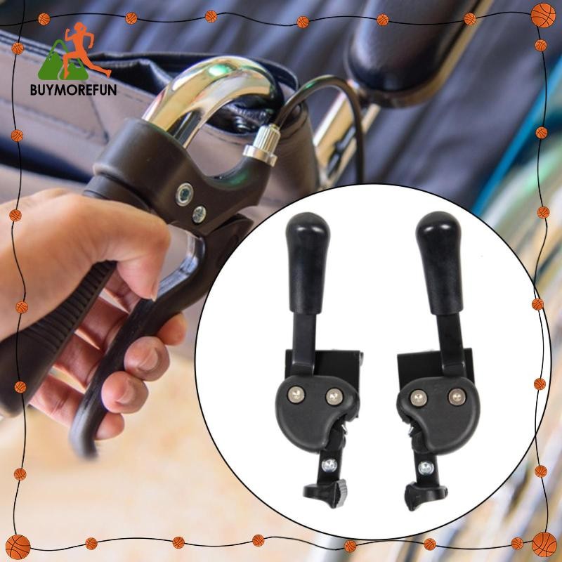 [Buymorefun] 2x Wheelchairs Brake Wheelchairs Handbrake Easy to Install ...
