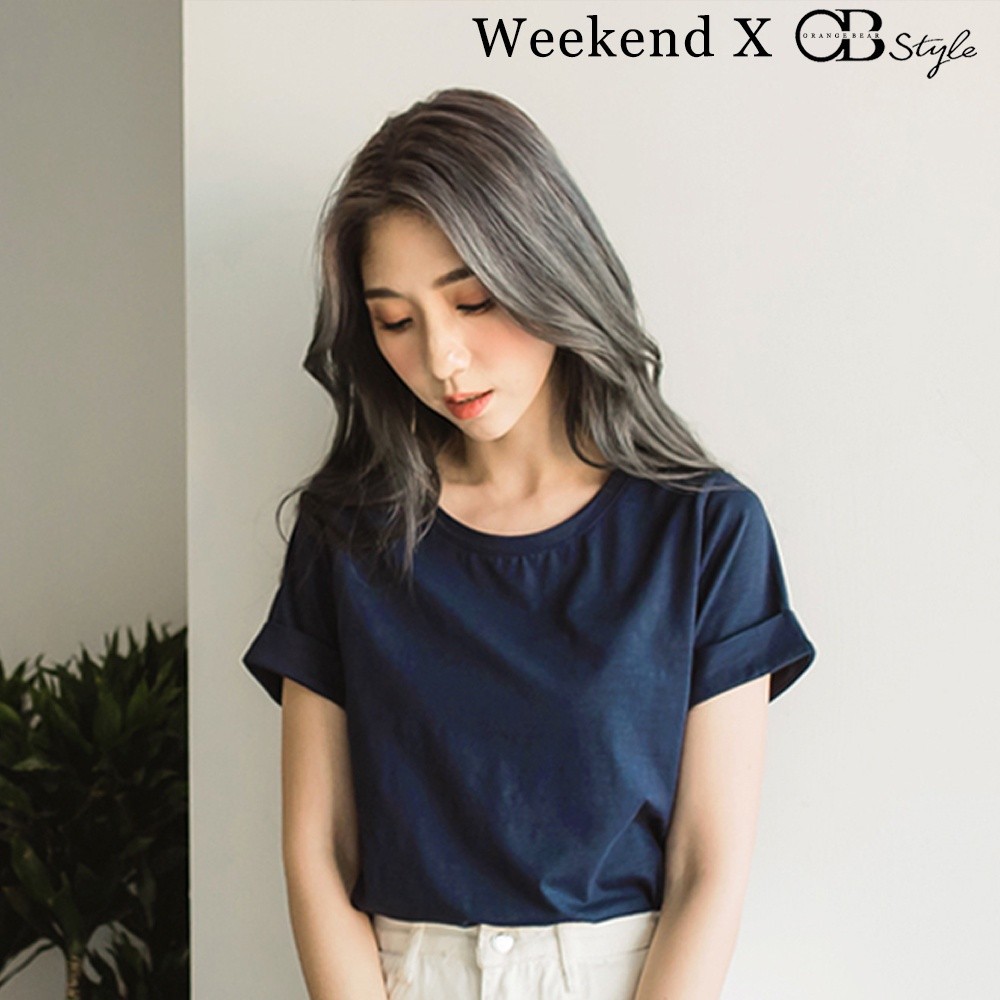 Weekend X Ob Design Casual Basic Women Clothes Bamboo Cotton Short ...