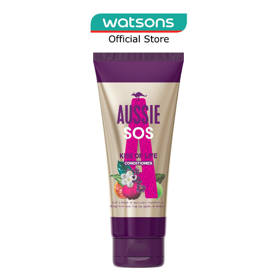 AUSSIE Vegan Hair Conditioner SOS Deep Repair For Damaged Hair 200ml ...