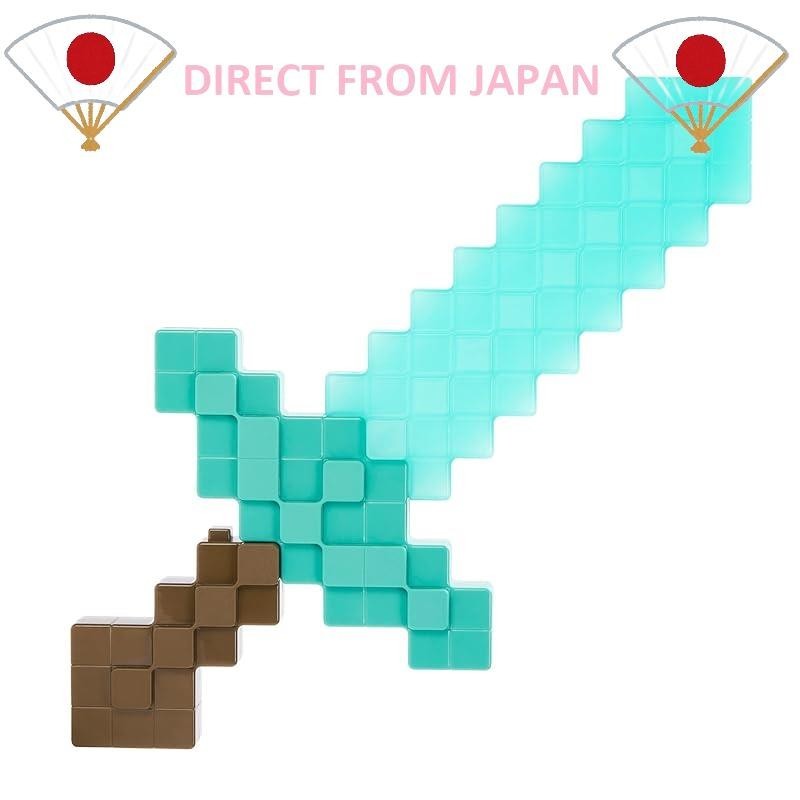 Mattel Minecraft Enchanted Diamond Sword [6 years old and up] [Gift ...