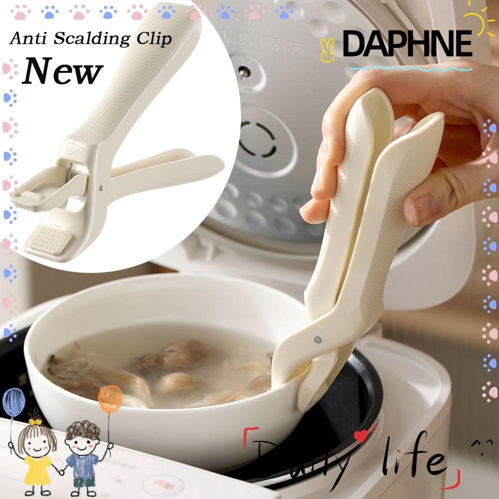 DAPHNE Anti Scalding Clip, Meal Bowls Tongs Non-slip Kitchen Bowl Clip ...