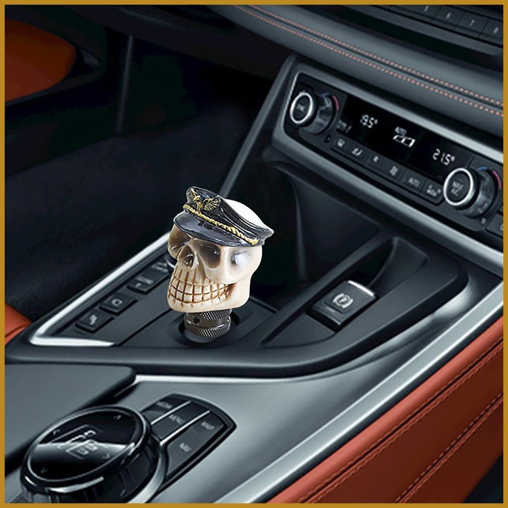Skull Gear Shift Knob Car Gear Lever Stick Shift Knob Handle Creative ...