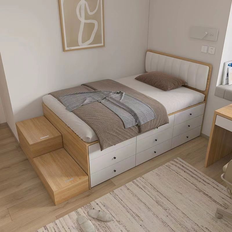 DFN【SG Sellers】Tatami Storage Bed Bed Frame With Drawer Solid Wood Pull ...