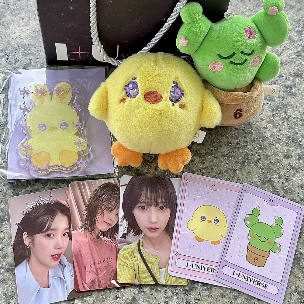 IU Fan Concert I+UN1VER5E Card Polaroid Post Cards Photocards HD ...