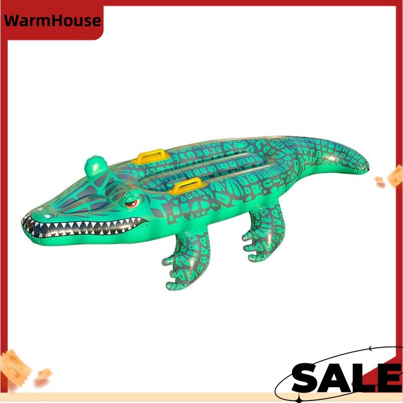 Reptile Ride on Toys, Crocodile Inflatable Pool Float for Kids, Fun ...