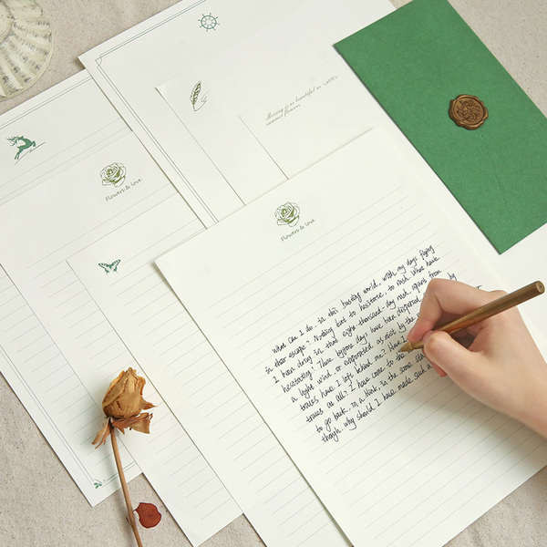 sampul raya hari raya envelope Simple Letter Paper Envelope Retro ...
