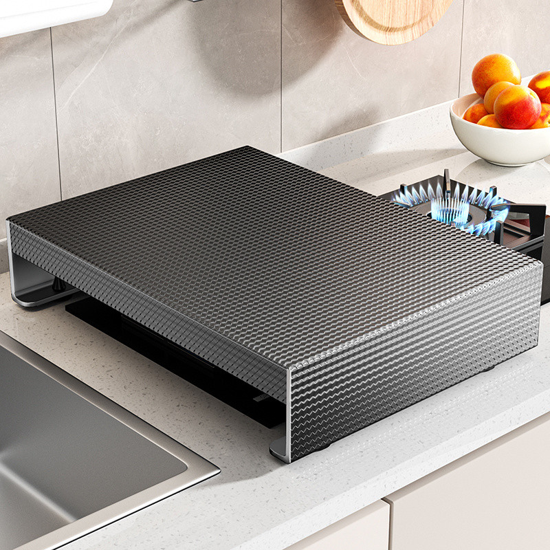 Gas Stove Cover Plate Kitchen Storage Rack High Flame Stove Top ...