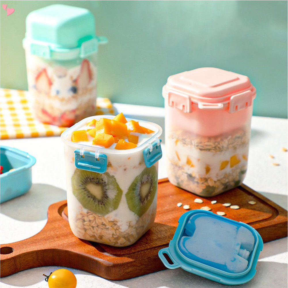 Carry-on Oatmeal Cups Children's Breakfast Cups Overnight Sealed Cups ...