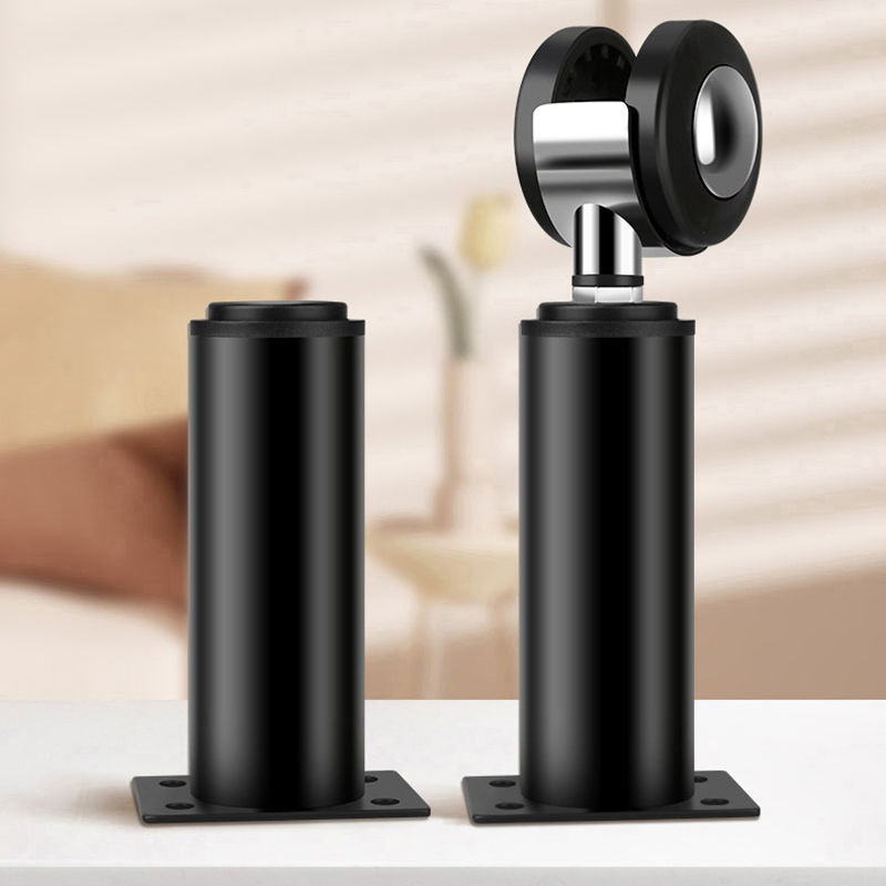 Adjustable Support Column with Wheels Table Legs Heightened Retractable ...