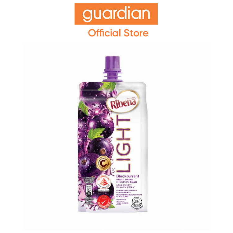 Ribena Blackcurrant Fruit Drink Light Cheerpack 330ml | Shopee Singapore