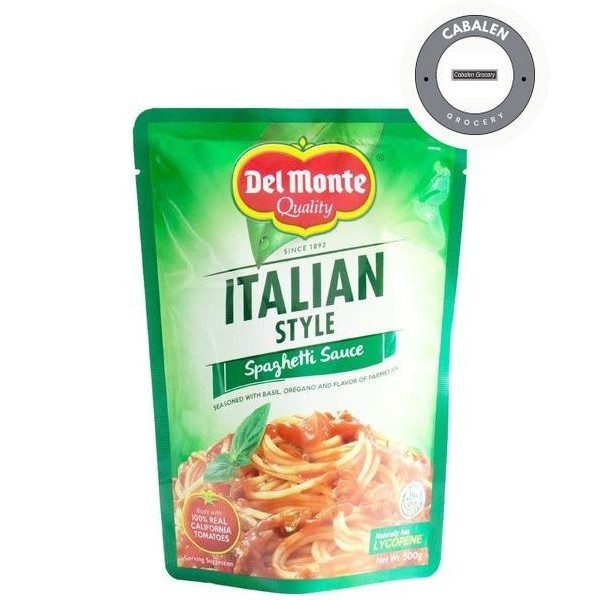 Del Monte Spaghetti Sauce Italian Style 500g | Shopee Singapore