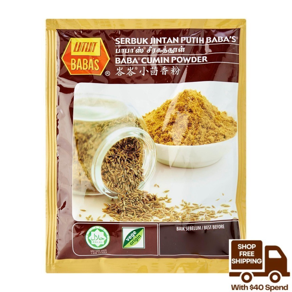 (Expiry 6th august 2024) Baba Cumin Powder - By Sri Ambikas 70g ...