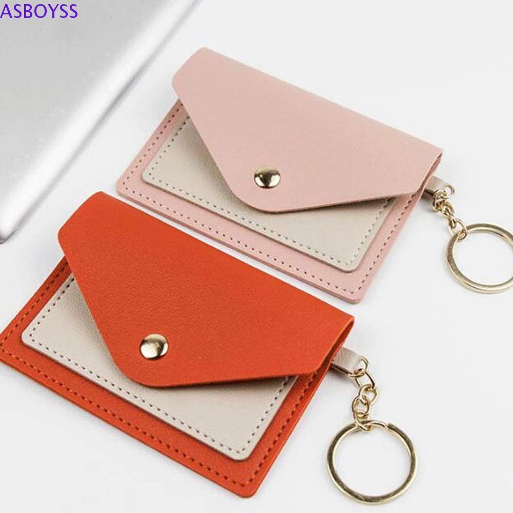 ASBOYSS Korean Style Card Holder Candy Color Cute Business Card Cover ...