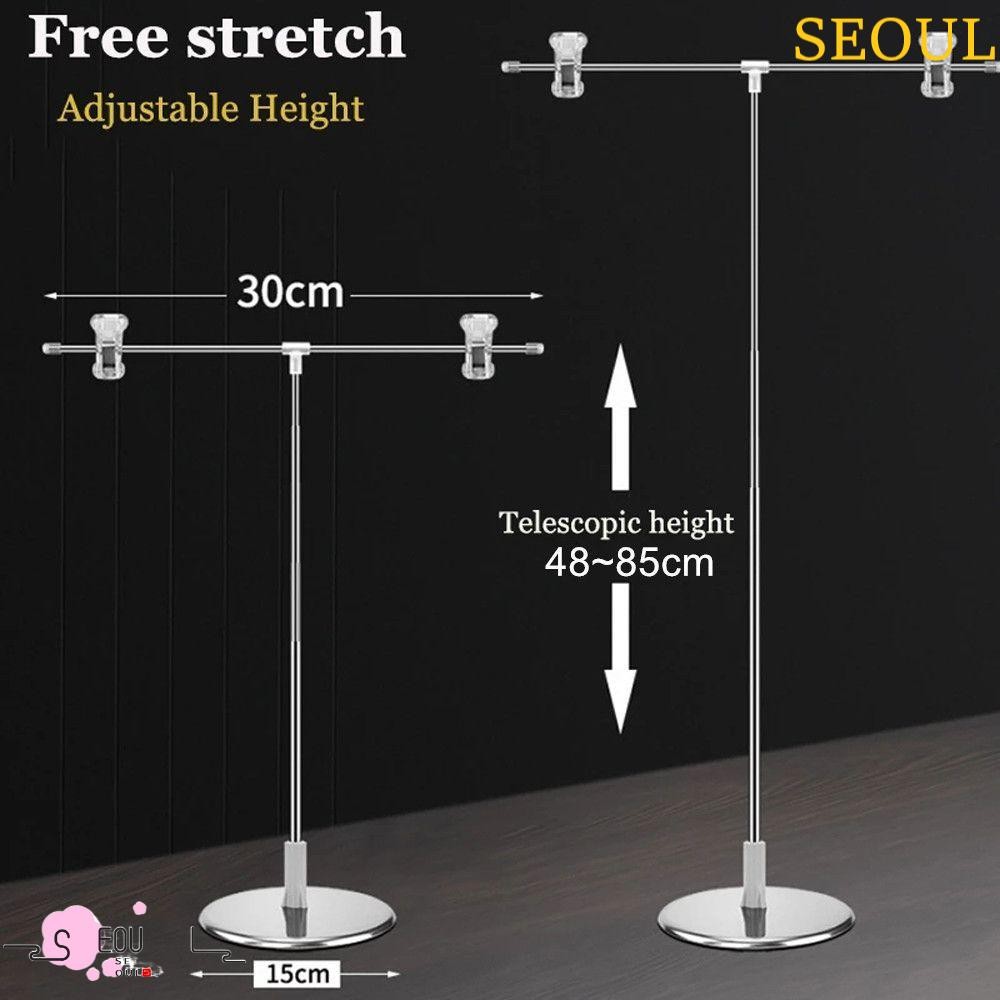 SEOUL Background Stand With Clamps for Green Screen Desktop Backdrop ...