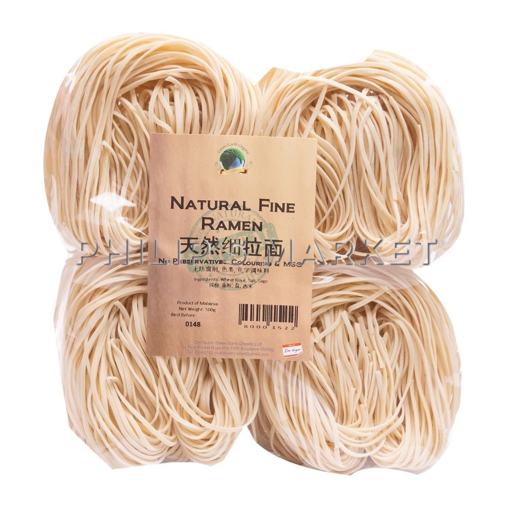 GREEN EARTH Natural Fine Ramen 500g | Shopee Singapore