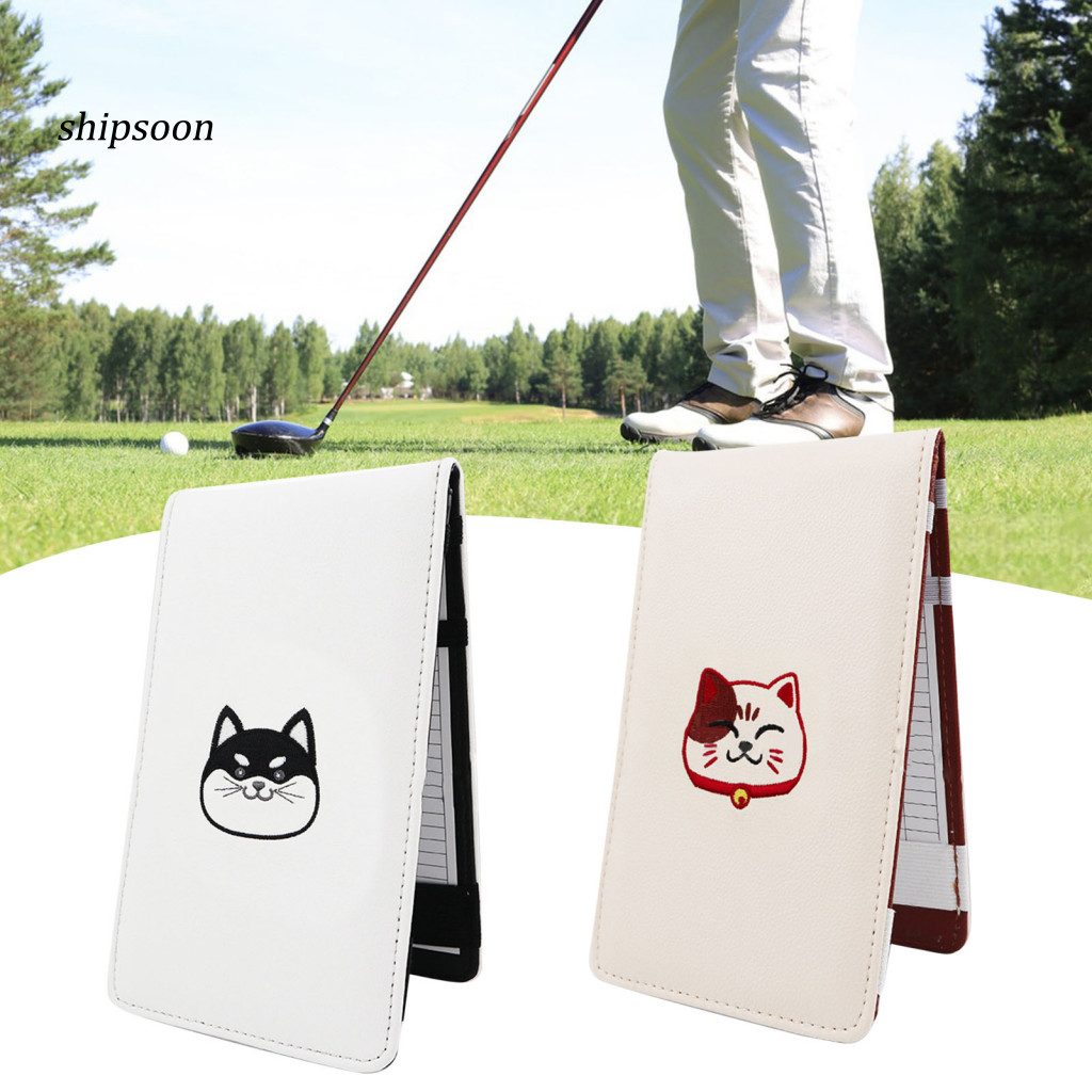 SN Golf Score Tracker Golf Stats Tracker Premium Golf Scorecard Book ...