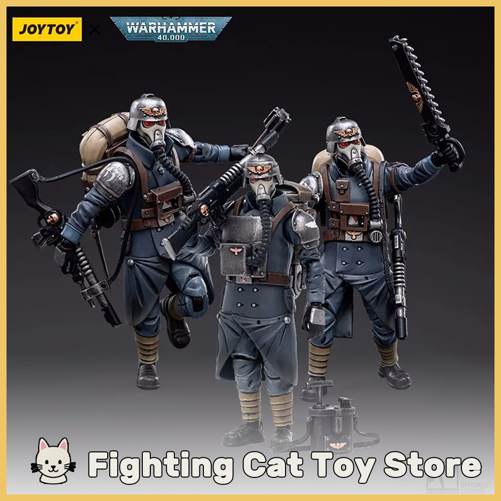 JOYTOY Warhammer 40K 1/18 Astra Militarum Death Korps of Krieg Veteran ...