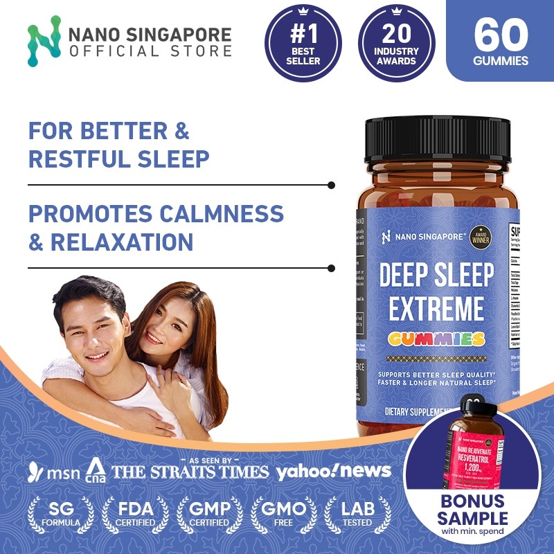 Melatonin Deep Sleeping Pills Gummies w/ Melatonin, Healthy Sleep Cycle ...