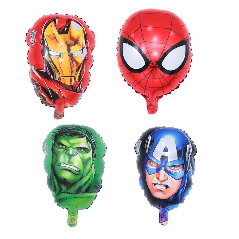 Marvel Balloons Avengers Hero Mask Balloon Iron Man Captain America ...