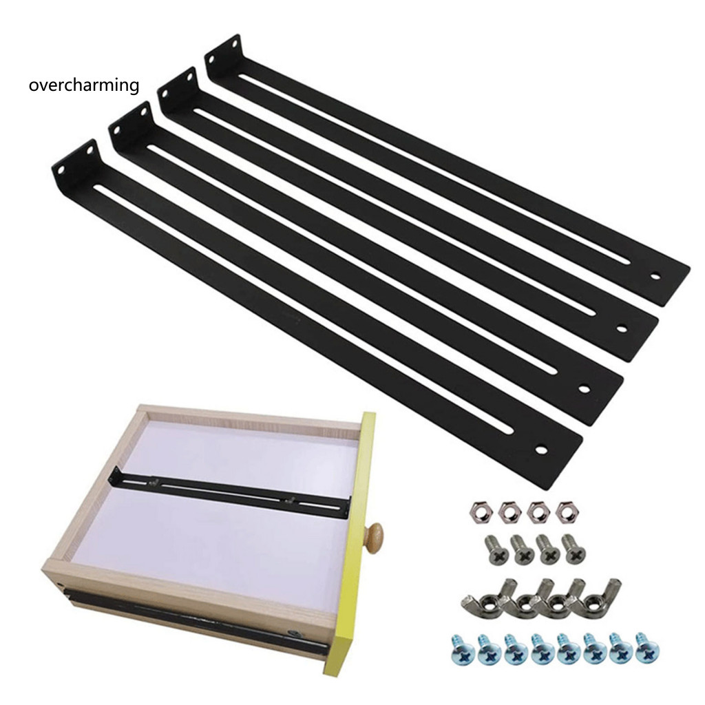 Drawer Support Rack Drawer Reinforcement Bracket Drawer Repair Kit with ...