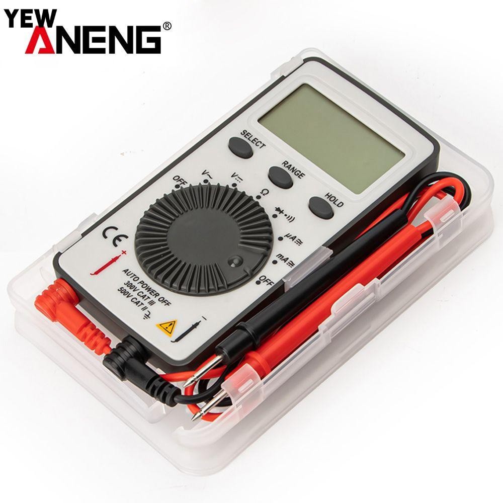 YEW Digital Mini Smart Multimeter Multifunction with Test Lead High ...