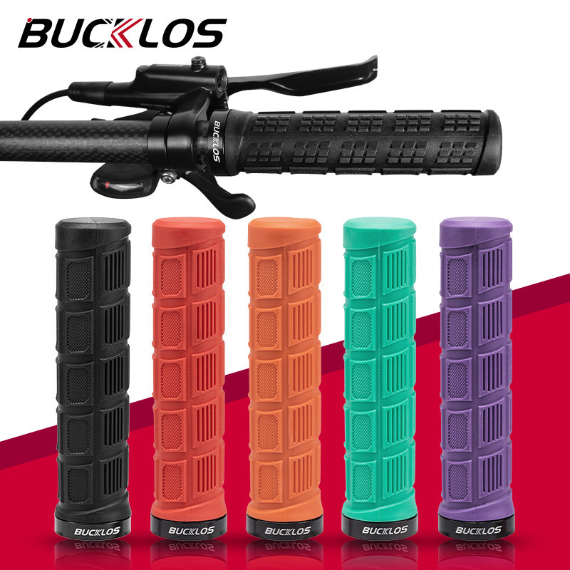 BUCKLOS Bike Handle Grip for MTB Rubber Bicycle Hand Grip Anti-slip ...