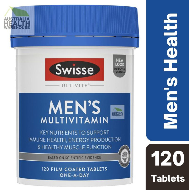 [Expiry: 10/2025] Swisse Ultivite Men's Multivitamin 120 Tablets | Shopee Singapore