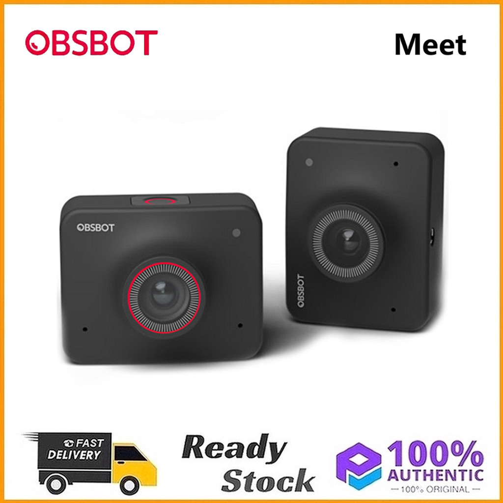 Original OBSBOT Meet AI-Powered 4K Webcam, Video Conference Camera with ...
