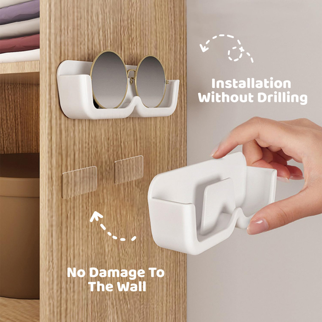 1pc Wall Mounted Sunglass Display Holder | Eyewear Rack | Portable ...