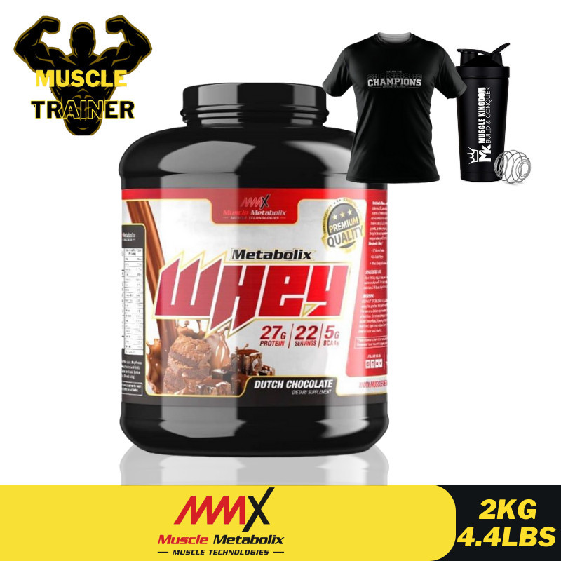 MMX Whey Protein Metabolix Whey 27g Protein Muscle Metabolix Whey Susu ...